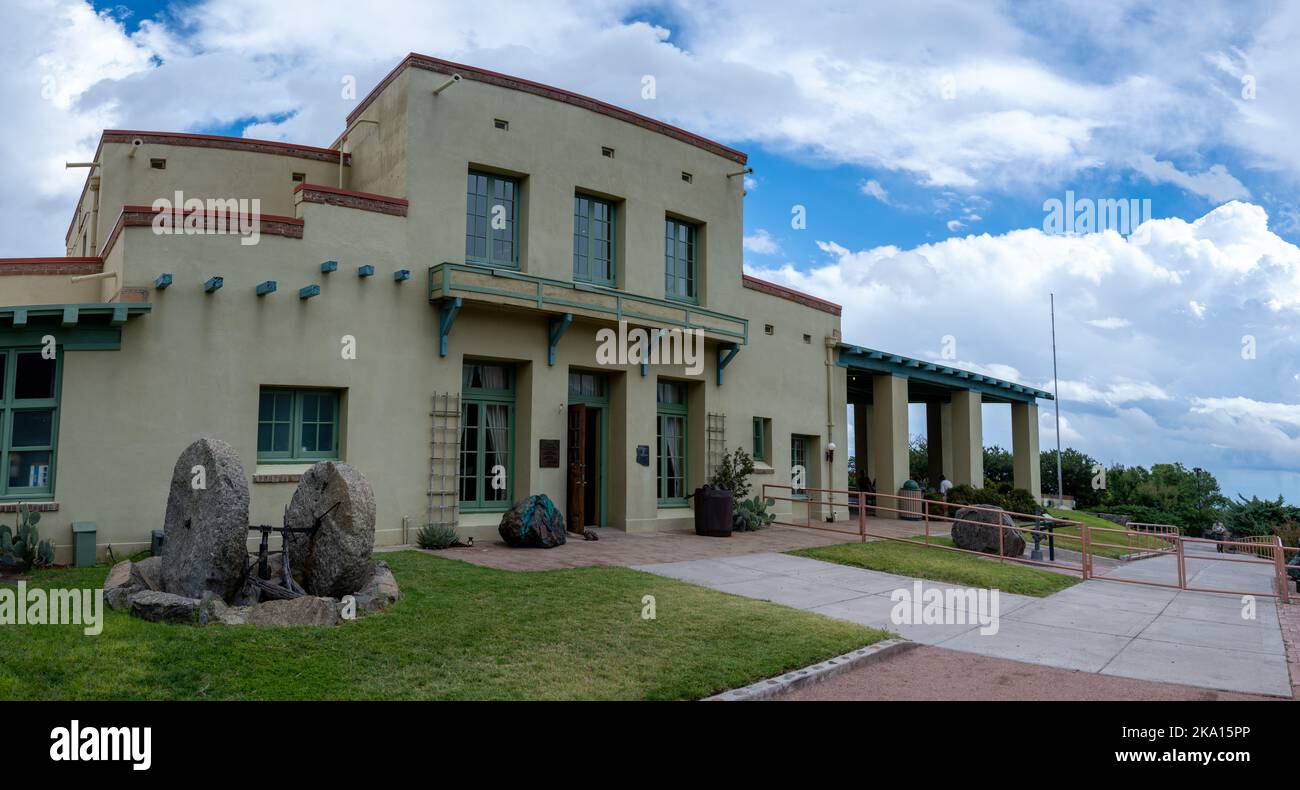 The main building of Jerome State Historic Park Stock Photo - Alamy