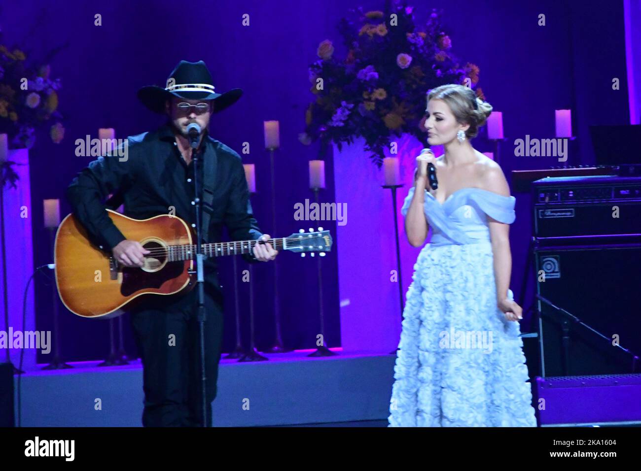 30 October 2022 - Nashville, Tennessee - Lukas Nelson, Emmy Rose ...