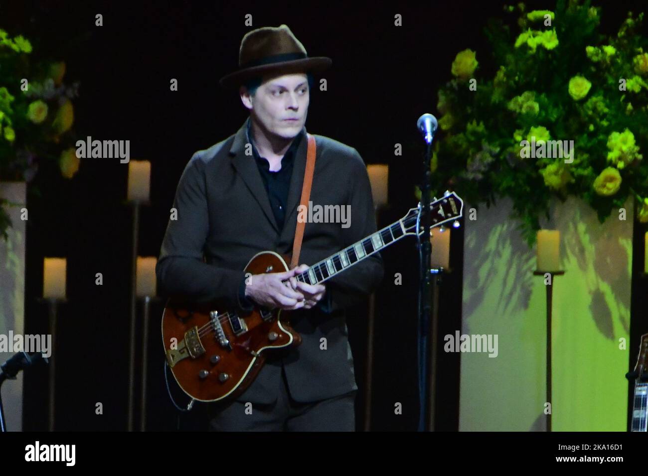 30 October 2022 - Nashville, Tennessee - Jack White. CMT Coal Miner's ...