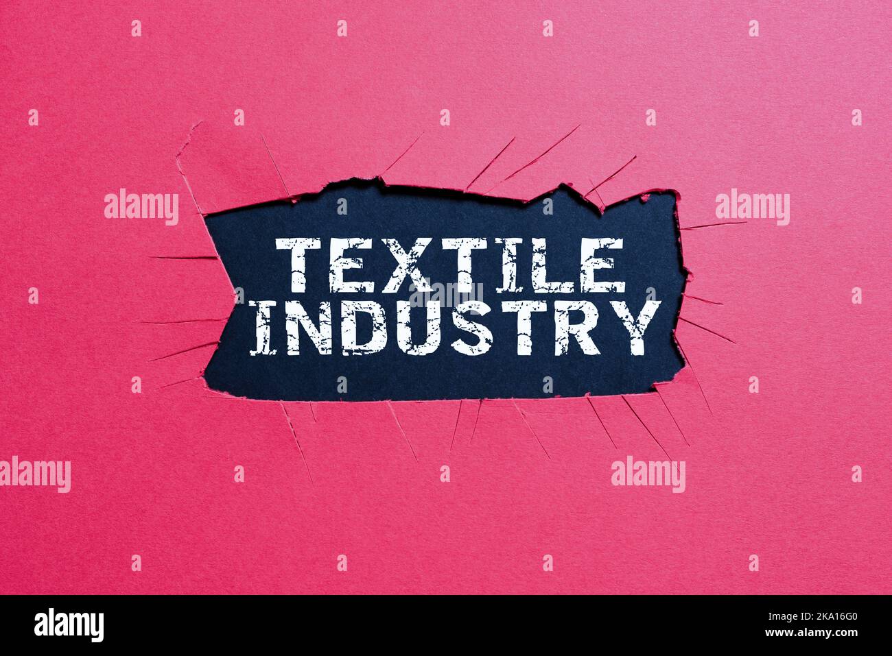 Writing displaying text Textile Industry. Business approach showing who ...