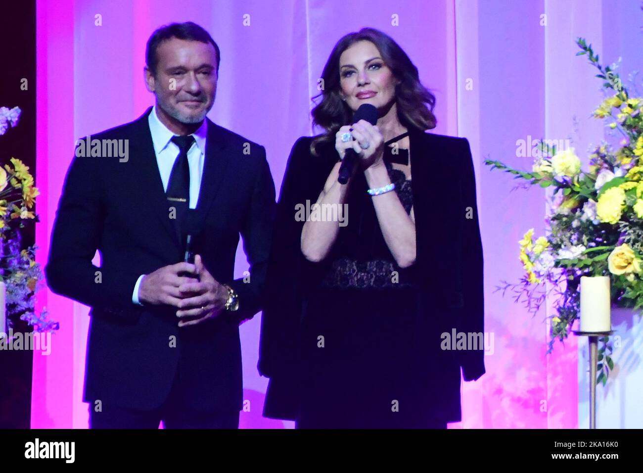 30 October 2022 - Nashville, Tennessee - Tim McGraw, Faith Hill. CMT ...