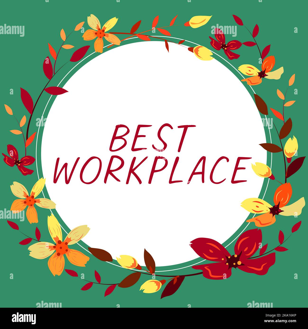 Hand writing sign Best Workplace. Conceptual photo Generating awareness ...