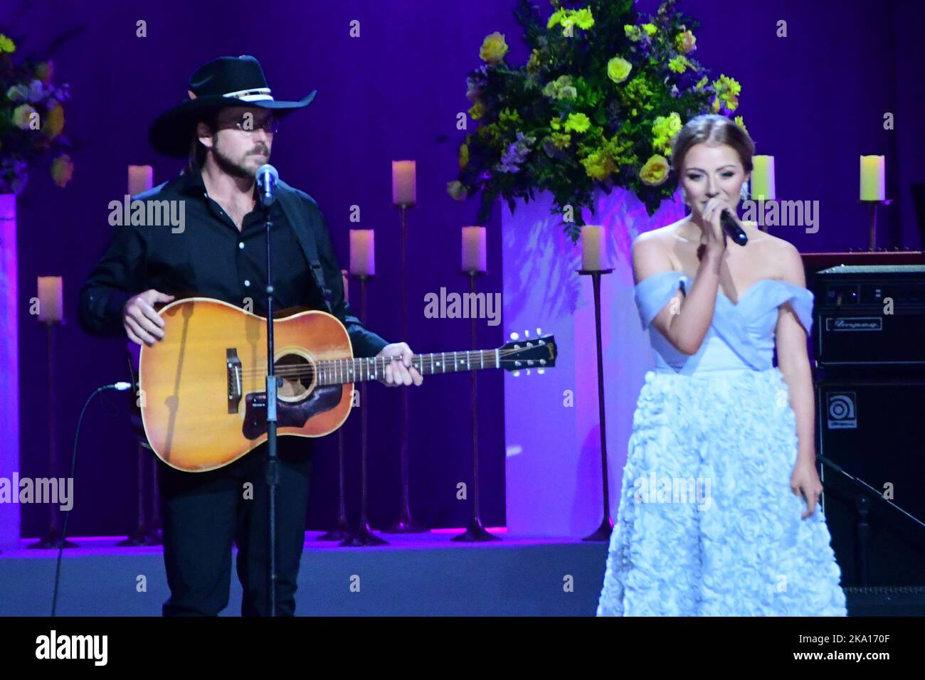 30 October 2022 - Nashville, Tennessee - Lukas Nelson, Emmy Rose ...