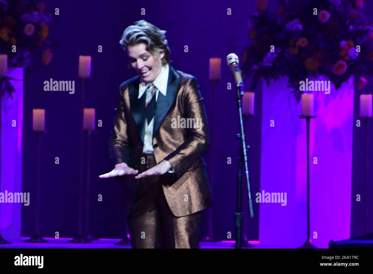30 October 2022 - Nashville, Tennessee - Brandi Carlile. CMT Coal Miner ...