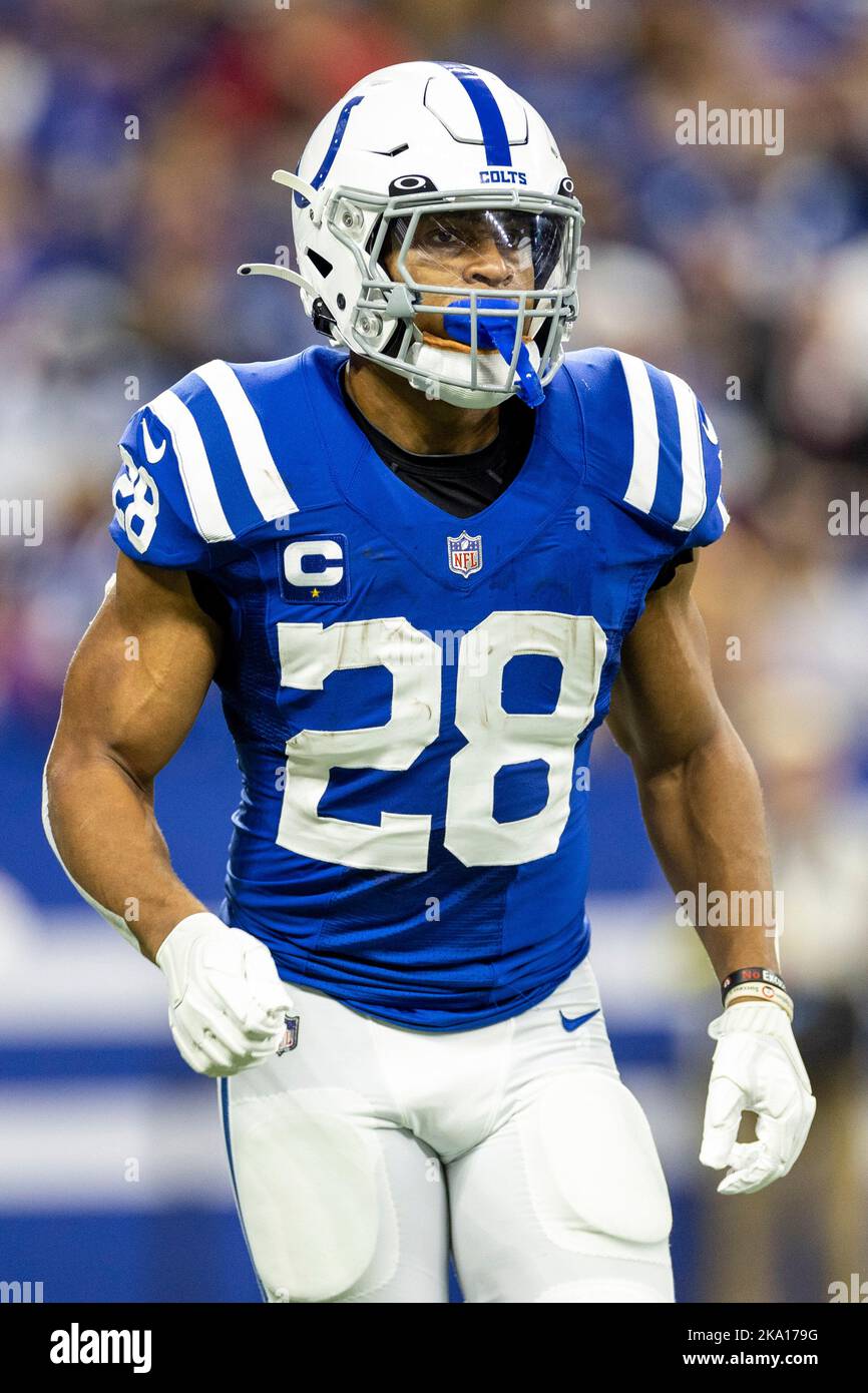 Indianapolis, Indiana, USA. 30th Oct, 2022. Indianapolis Colts running ...