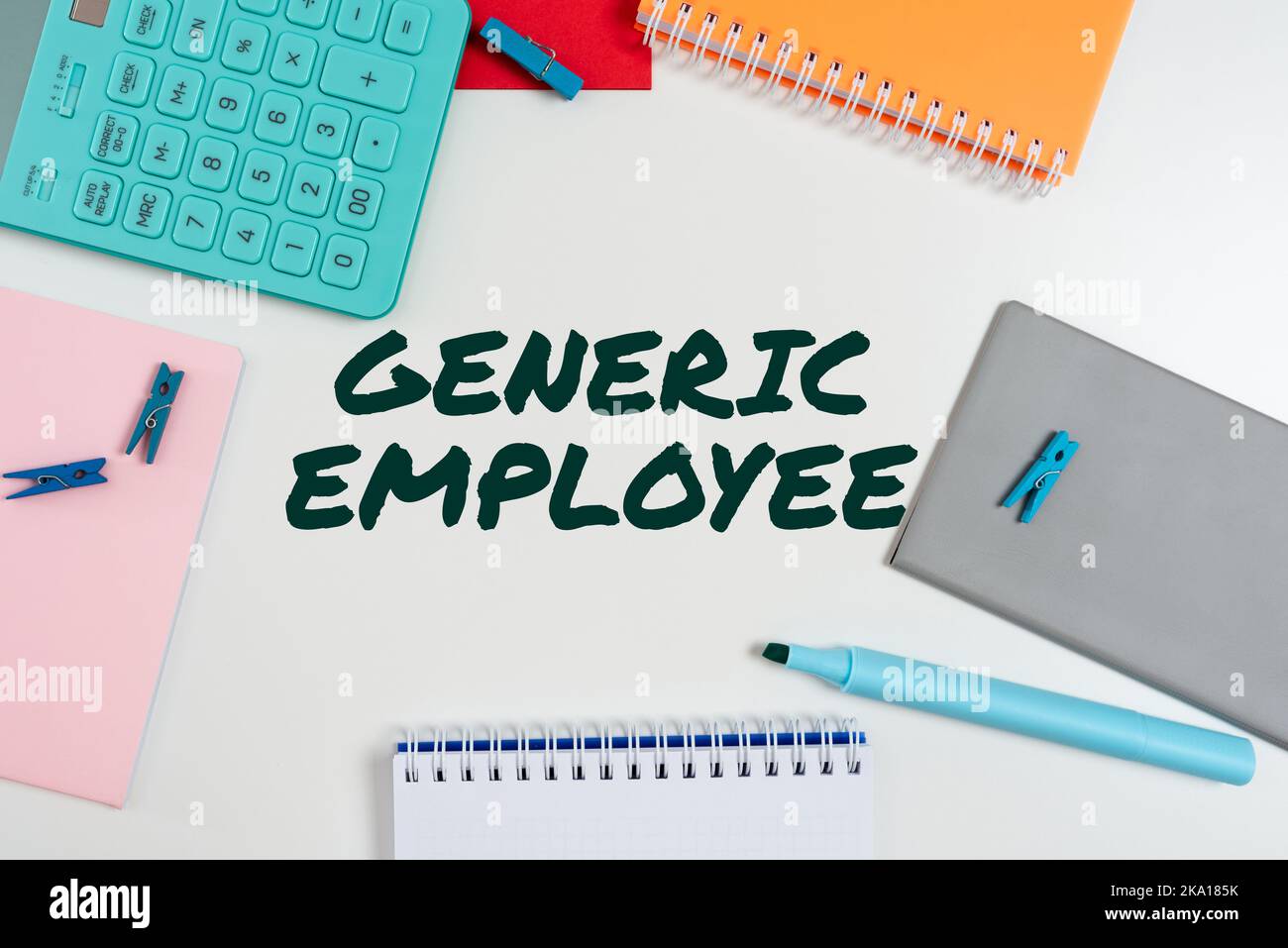 Hand writing sign Generic Employee. Business overview certificate ...