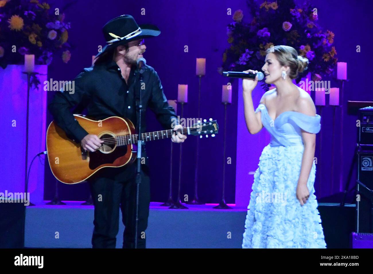 30 October 2022 - Nashville, Tennessee - Lukas Nelson, Emmy Rose ...
