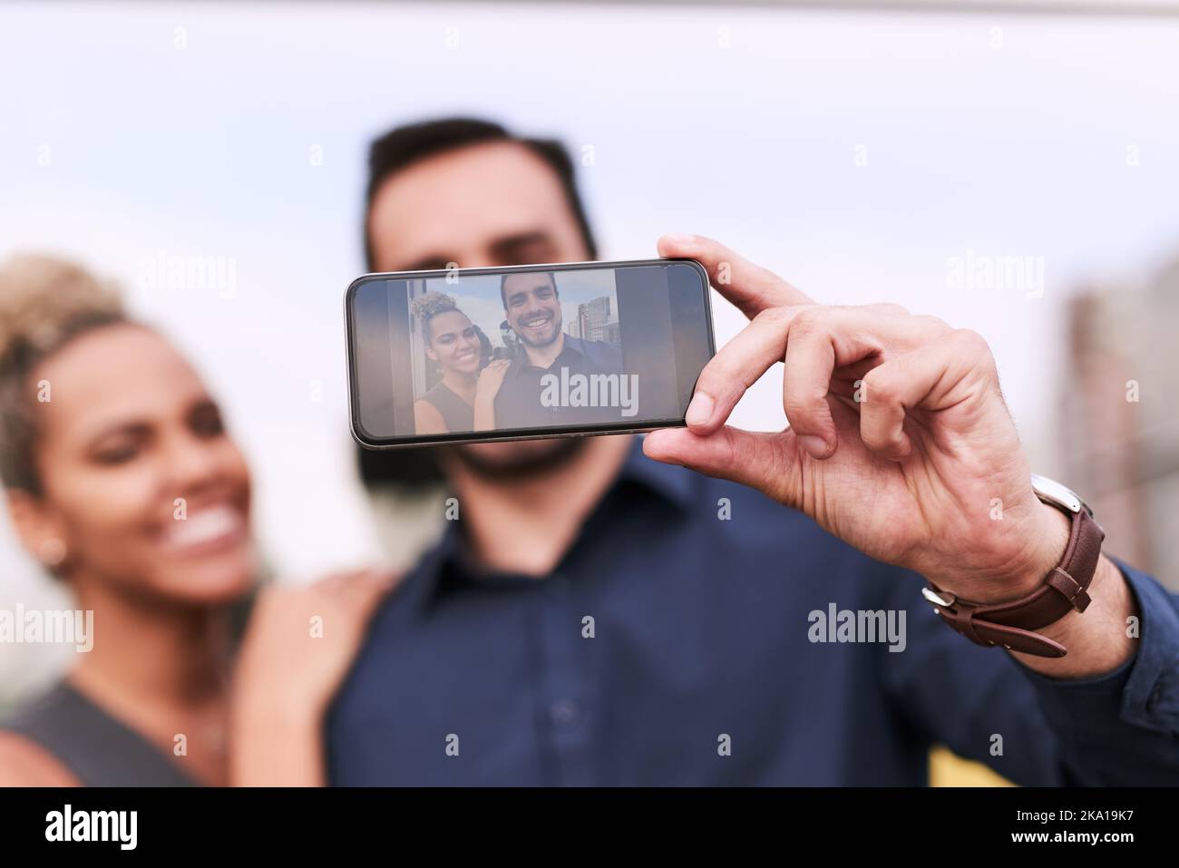 Portrait two women selfie closeup hi-res stock photography and images ...