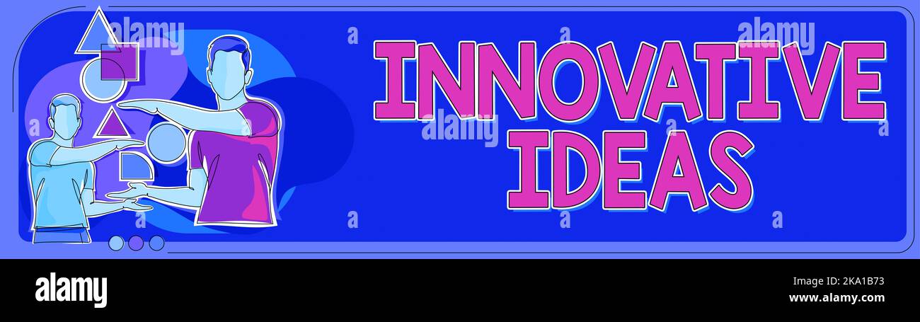Writing displaying text Innovative Ideas. Word Written on concepts that ...