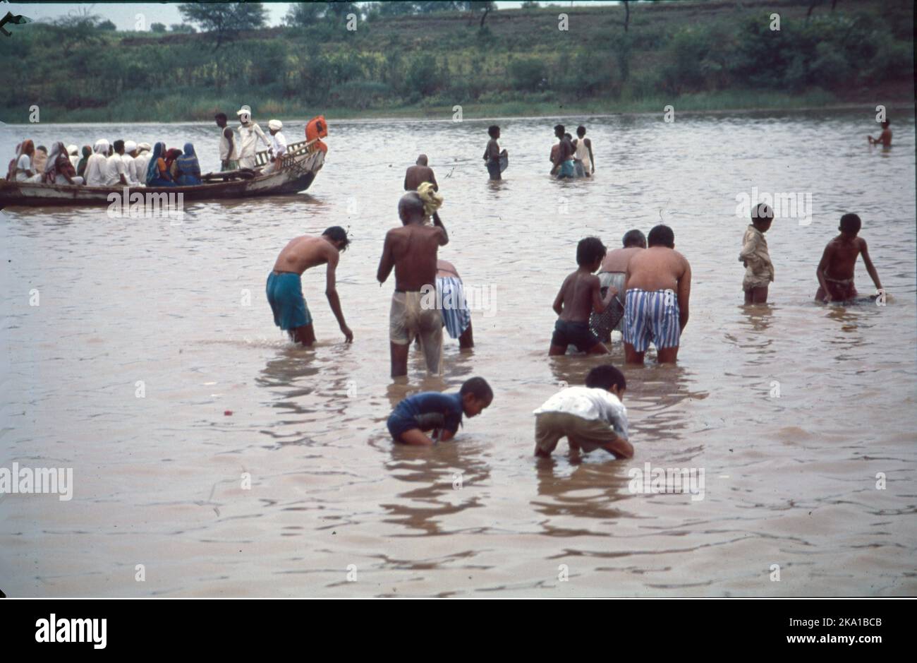Warkaris taking bath hi-res stock photography and images - Alamy