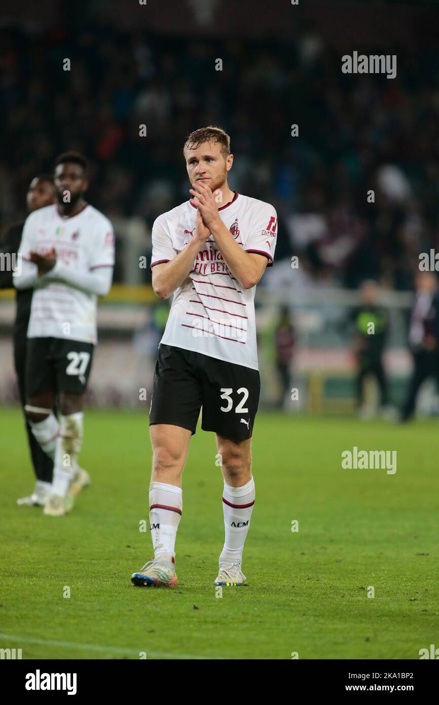 Tommaso Pobega of Ac Milan during the Italian Serie A, football match ...
