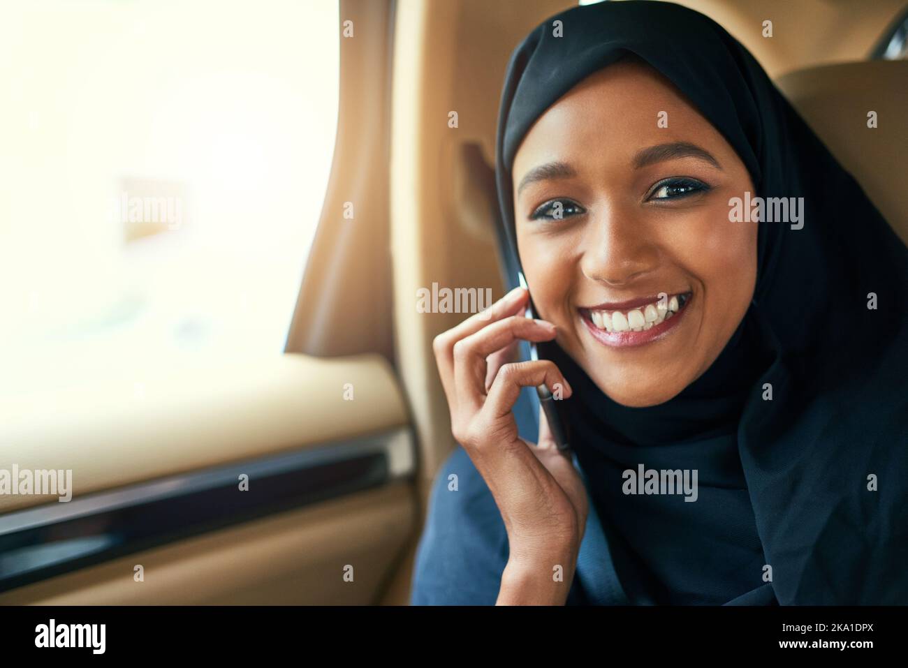 Looks like everything is going well at work. Portrait of a cheerful ...