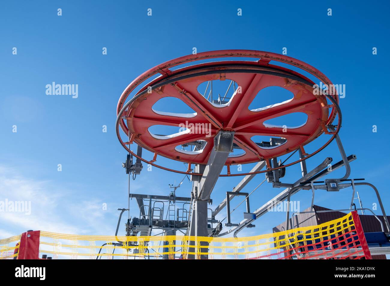 chair lift mechanism Stock Photo - Alamy