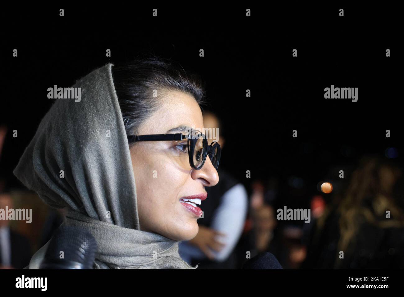 United Arab Emirates’ Minister of Culture and Youth, Noura al Kaabi ...