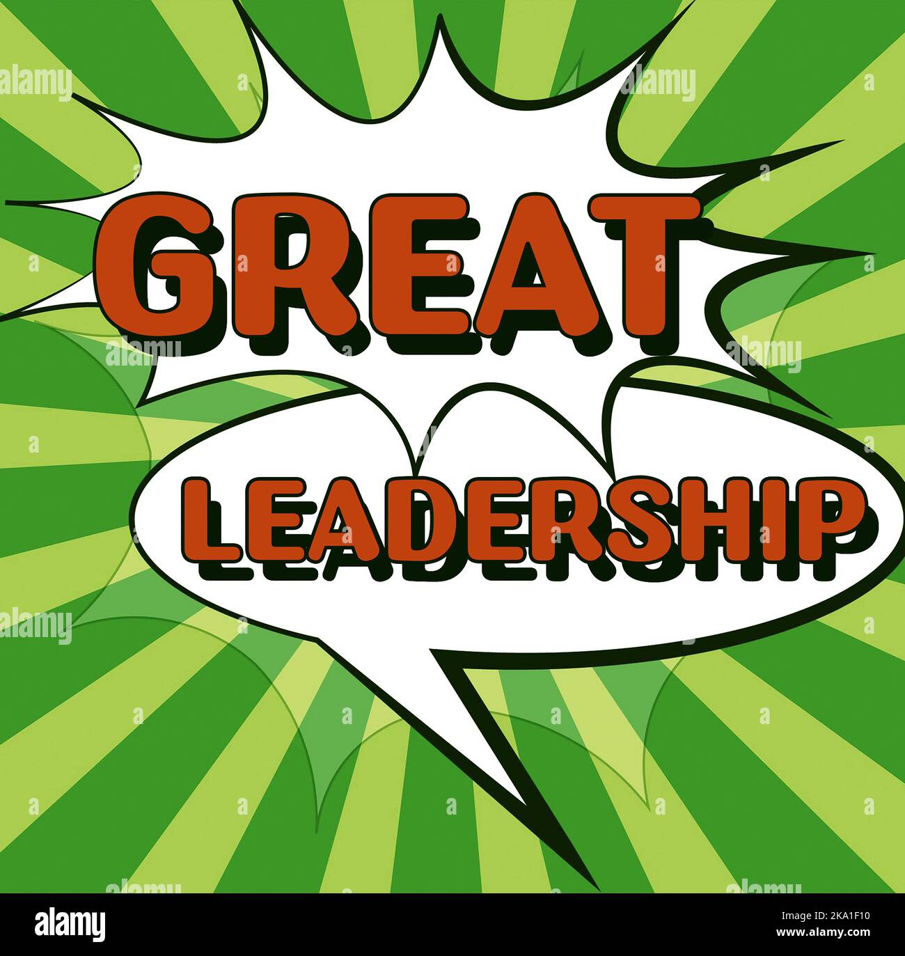 Sign displaying Great Leadership. Business overview gather either ...