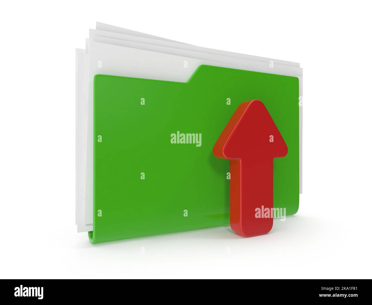 File Upload Concept , This is a 3d rendered computer generated image ...