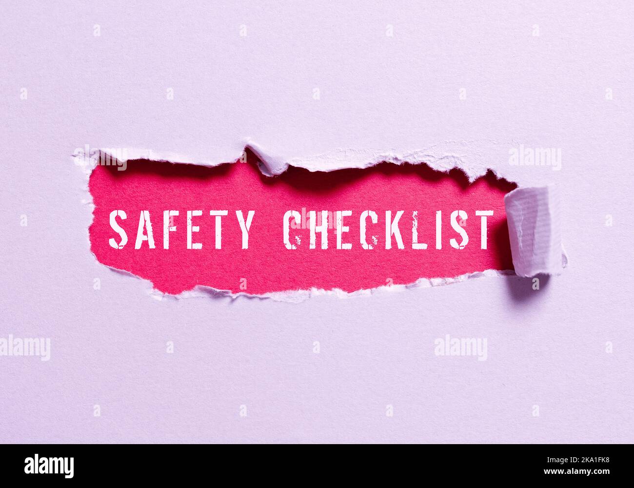 Text caption presenting Safety Checklist. Business approach investigate ... Text caption presenting Safety Checklist. Business approach investigate ...