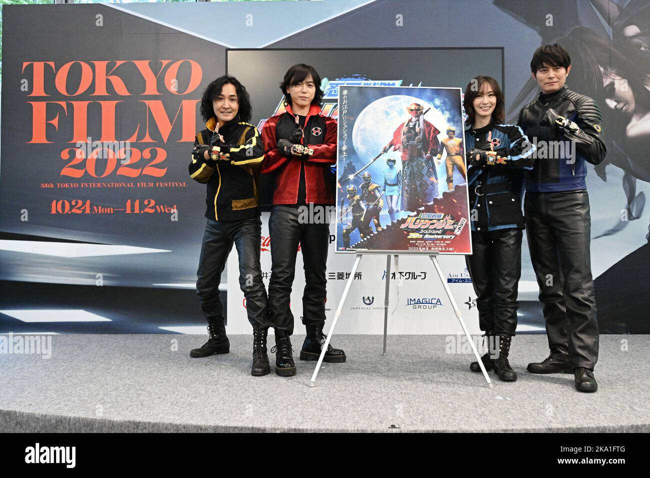 October 29, 2022. 29th Oct, 2022. Kohei Yamamoto, Shun Shioya, Nao ...