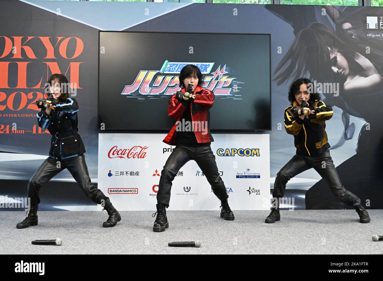 October 29, 2022. 29th Oct, 2022. Nao Nagasawa, Shun Shioya, Kohei Yamamoto, October 29, 2022 ...