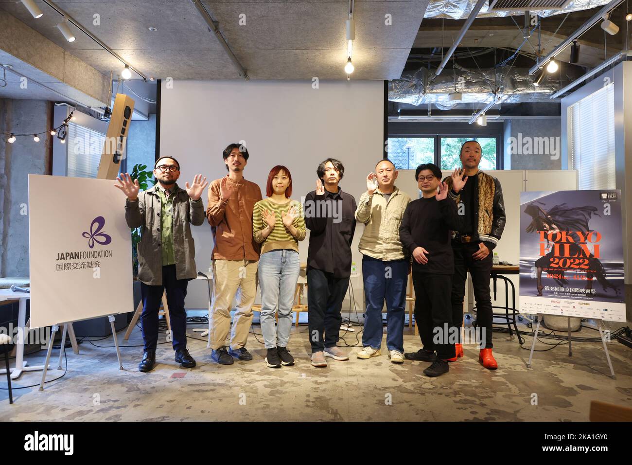 October 28, 2022. 28th Oct, 2022. Masaaki Kudo, Tatsunari Ohta, Chihiro ...