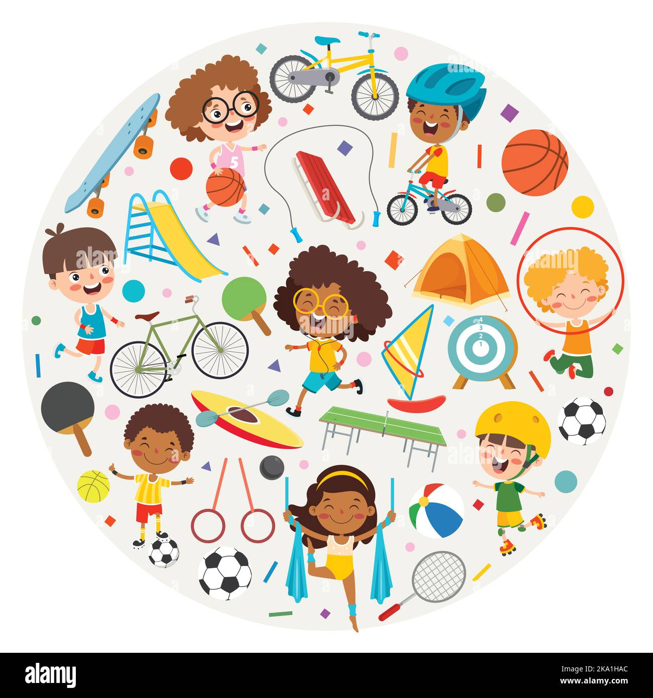 Concept sports lifestyle activities Cut Out Stock Images & Pictures - Alamy
