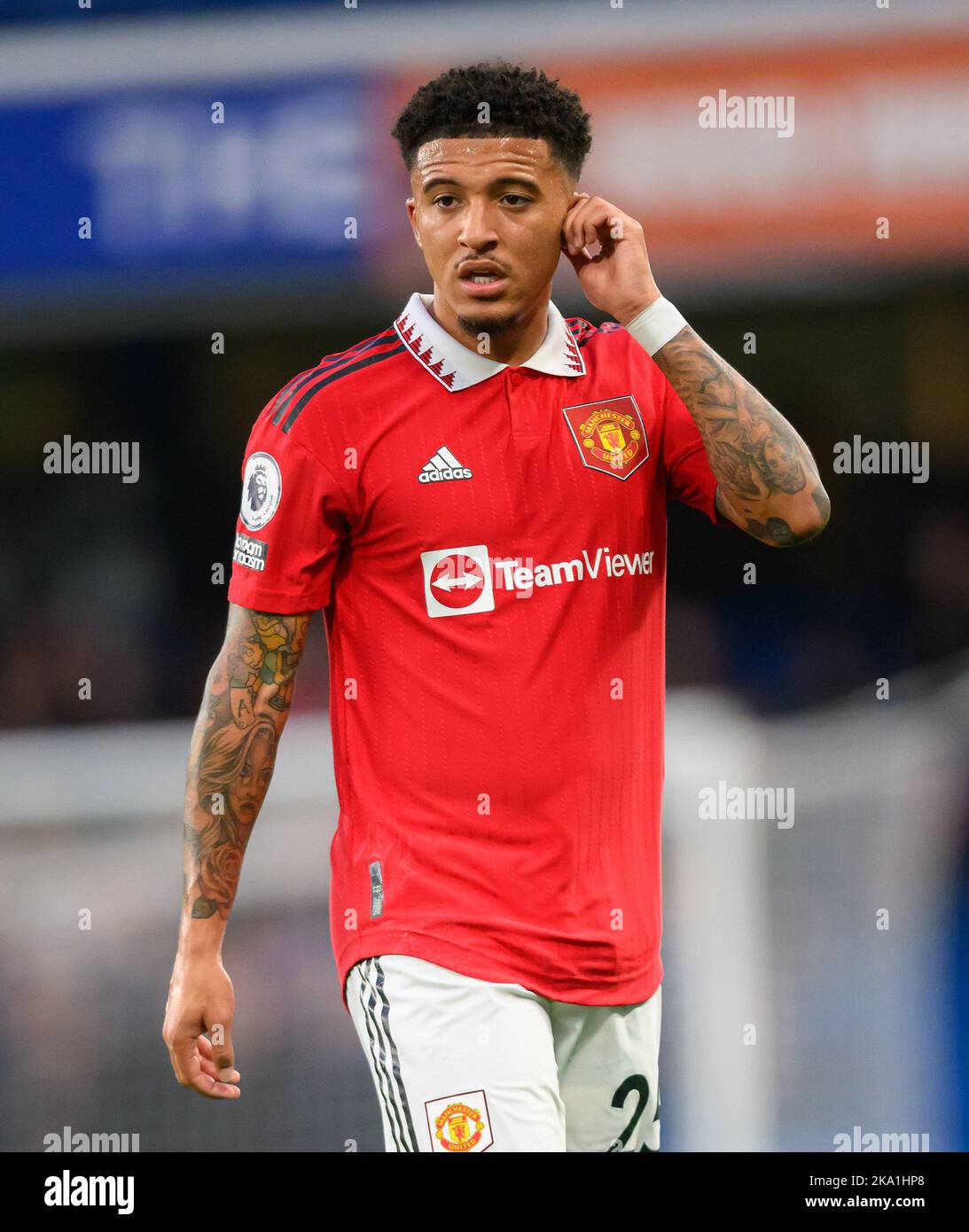 Sancho man utd 2022 hi-res stock photography and images - Alamy