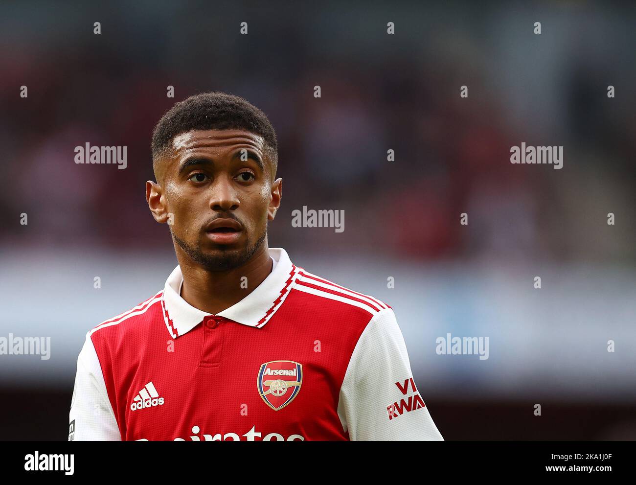 London, UK. 30th Oct, 2022. Reiss Nelson of Arsenal during the Premier ...