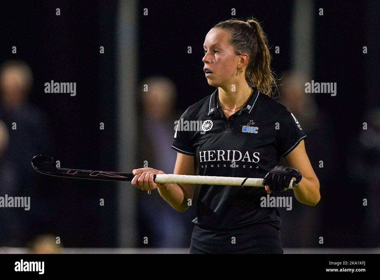 TILBURG, NETHERLANDS - OCTOBER 22: Lisa Lejeune of HGC during the ...