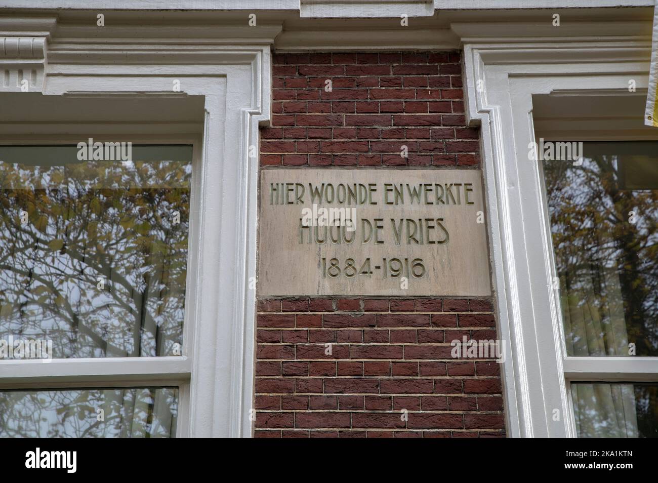 Hugo De Vries Building At Amsterdam The Netherlands 28-10-2022 Stock ...
