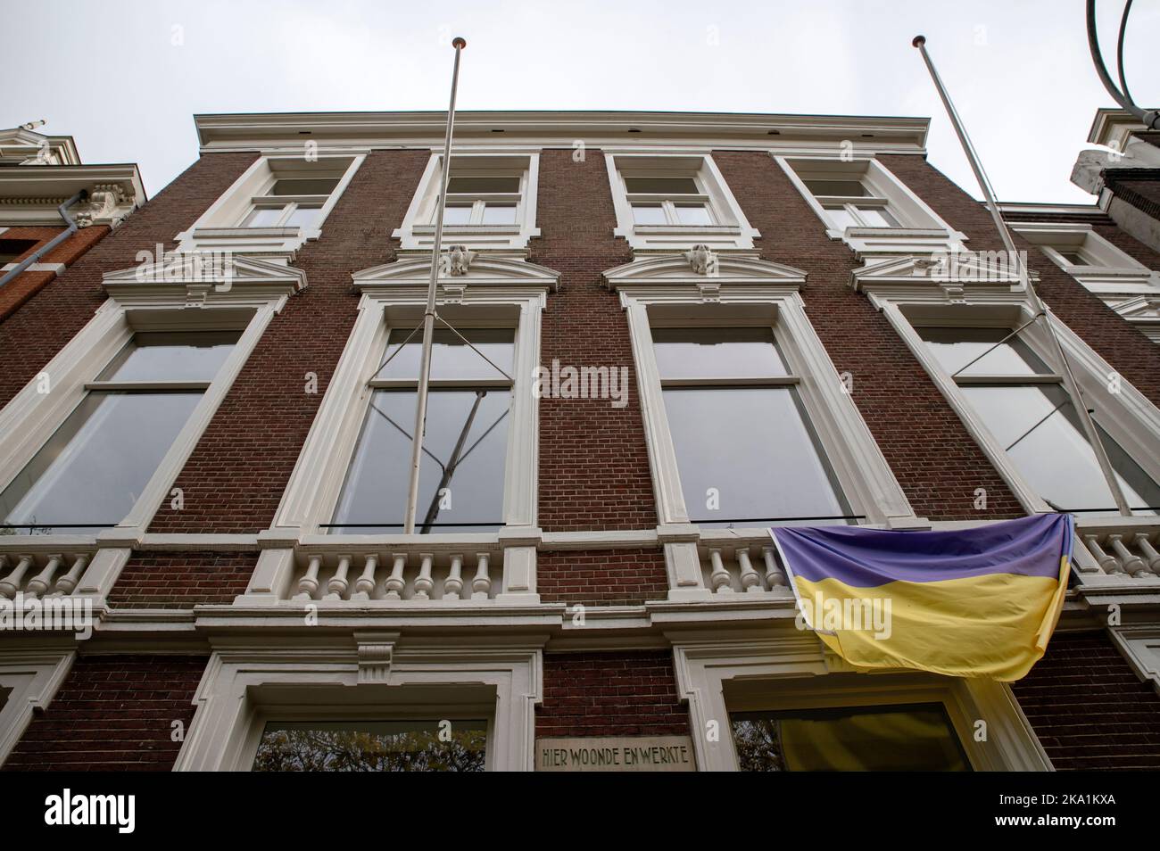 Historical Ornament Here Lived Hugo De Vries At Amsterdam The ...