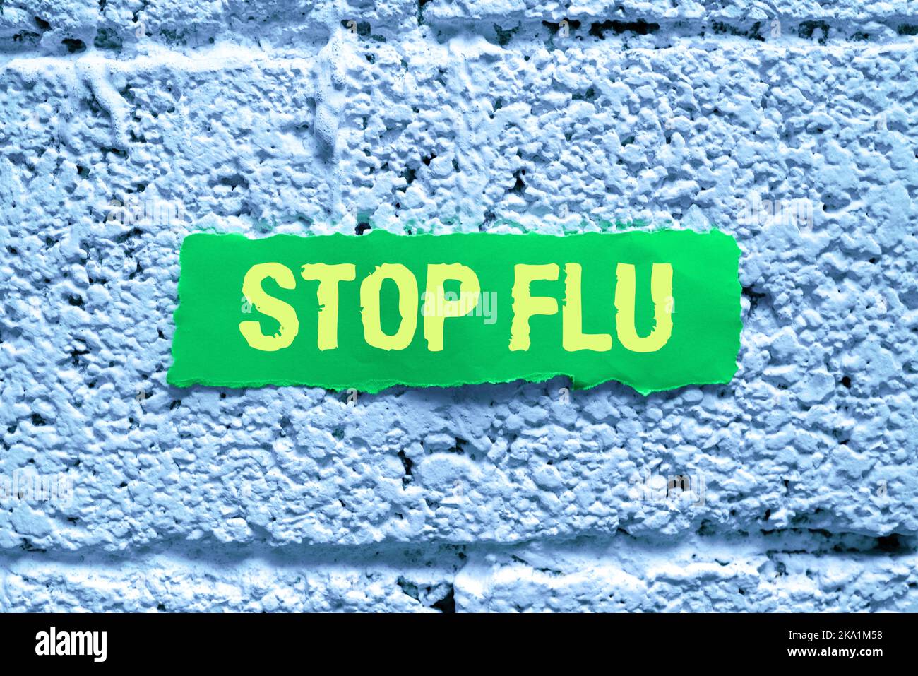 Text caption presenting Stop Flu. Word for a process of inputting and ... Text caption presenting Stop Flu. Word for a process of inputting and ...