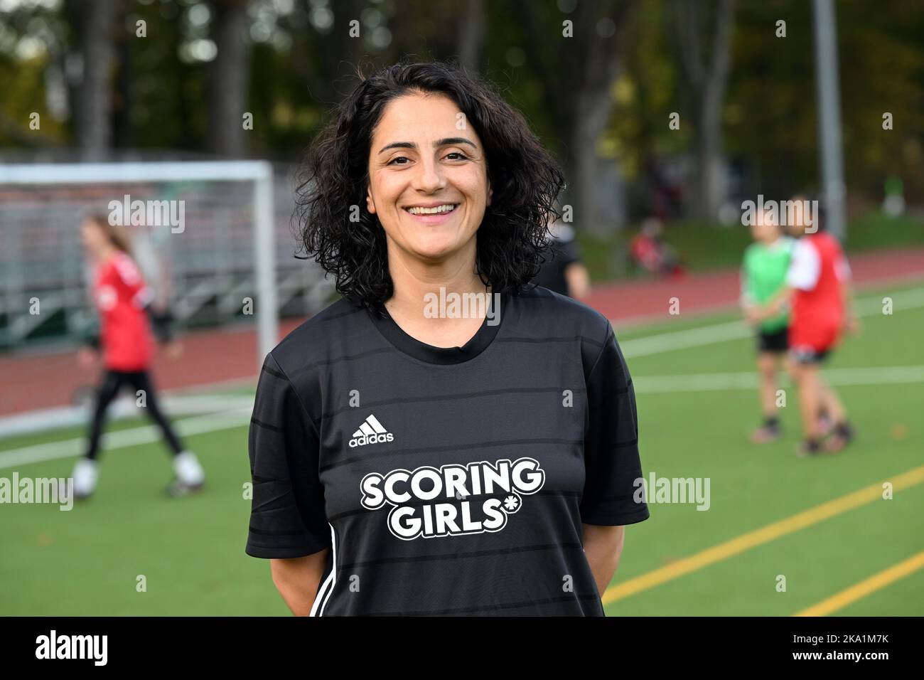 Cologne, Germany. 26th Oct, 2022. Tugba Tekkal from the Scoring Girls ...