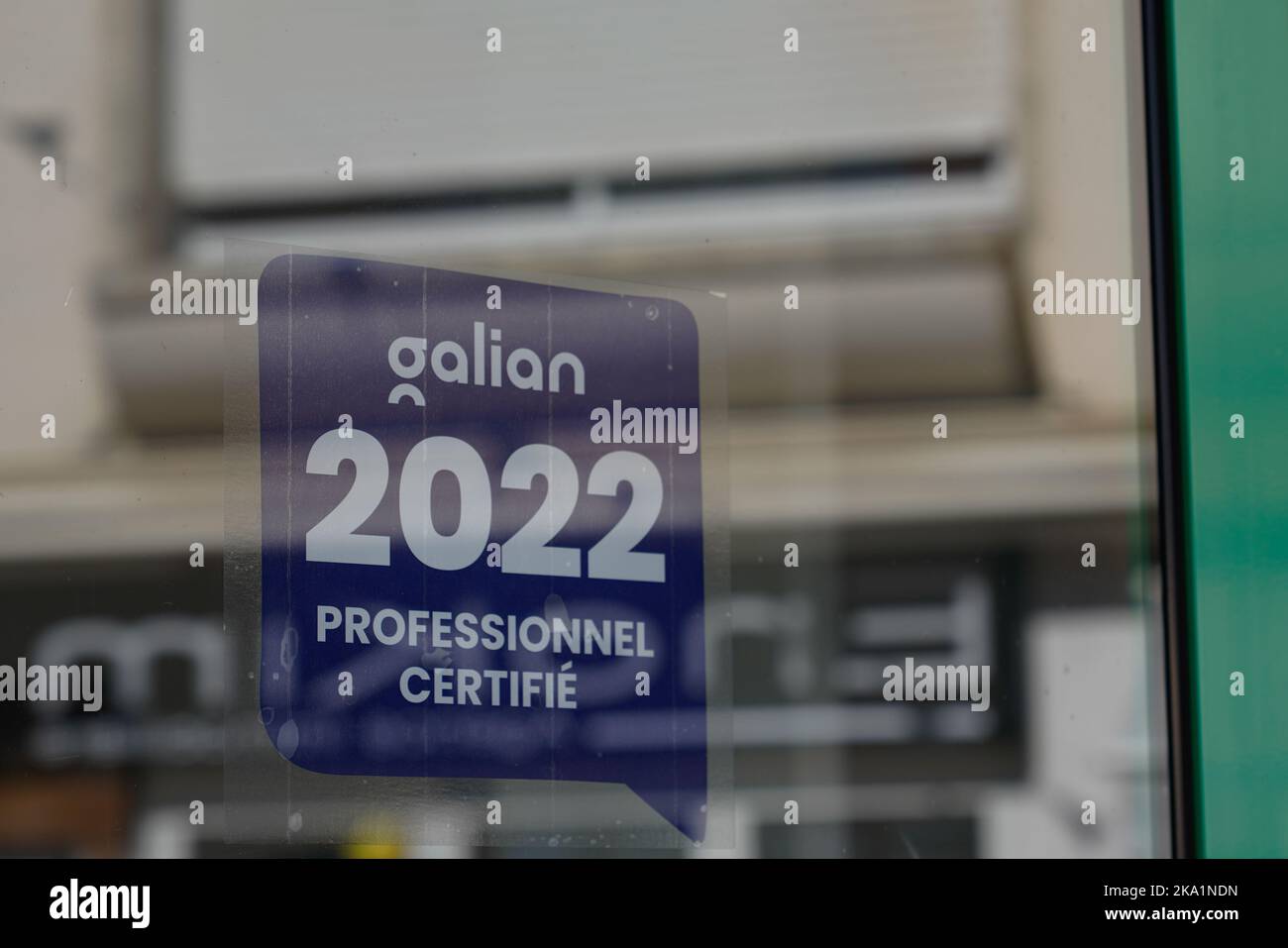 Bordeaux , Aquitaine France - 09 27 2022 : galian 2022 logo brand and ...