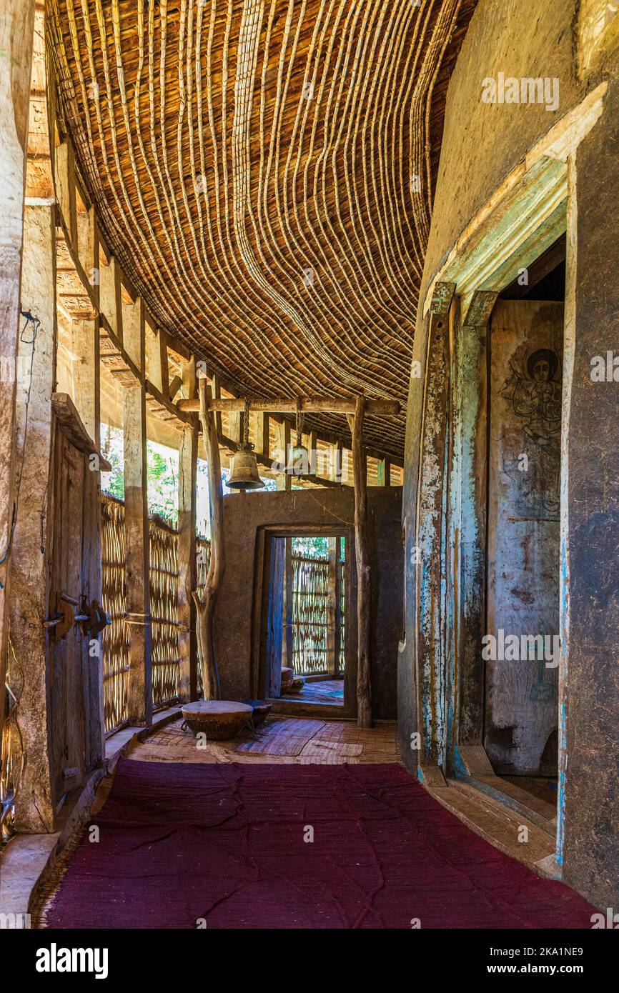 Ura Kidane Mehret Church, monastery from 14th century by the saint ...