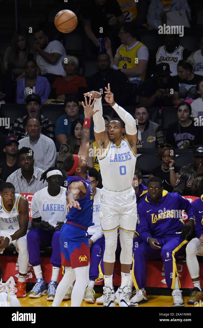 Los Angeles, United States. 30th Oct, 2022. Los Angeles Lakers forward ...
