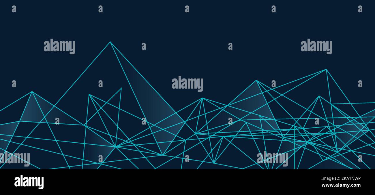 Connection background. Network concept with dots and lines. Vector ...
