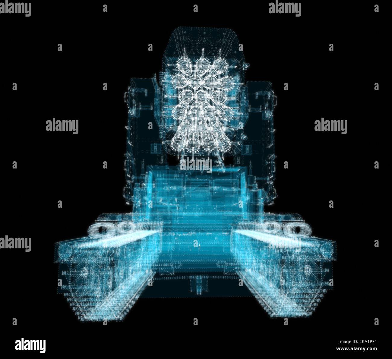 Military track missle system Stock Photo - Alamy