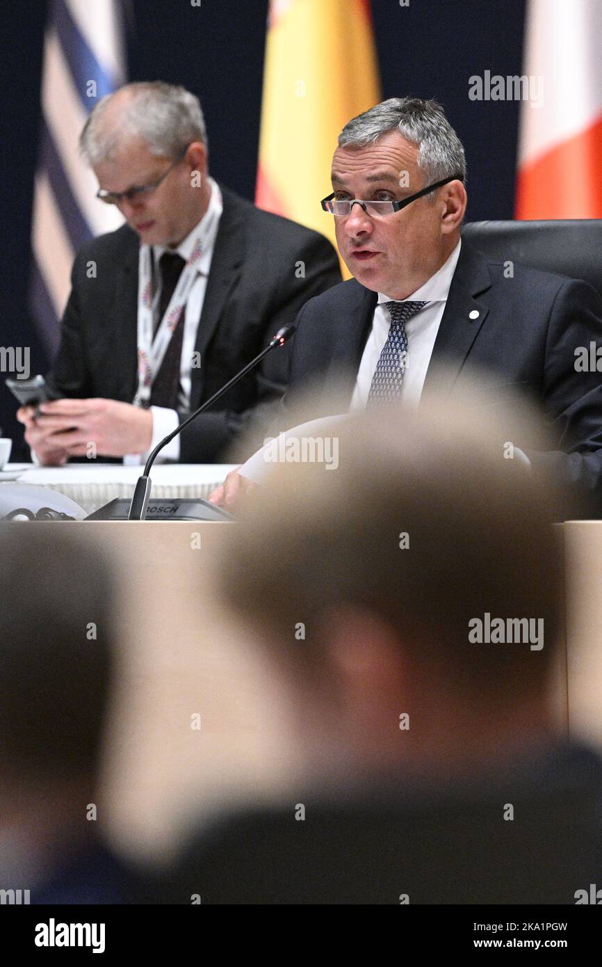 Prague, Czech Republic. 31st Oct, 2022. Czech Industry and Trade ...