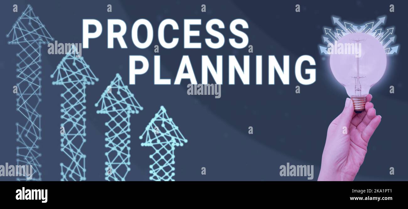 Writing displaying text Process Planning. Business approach the ...