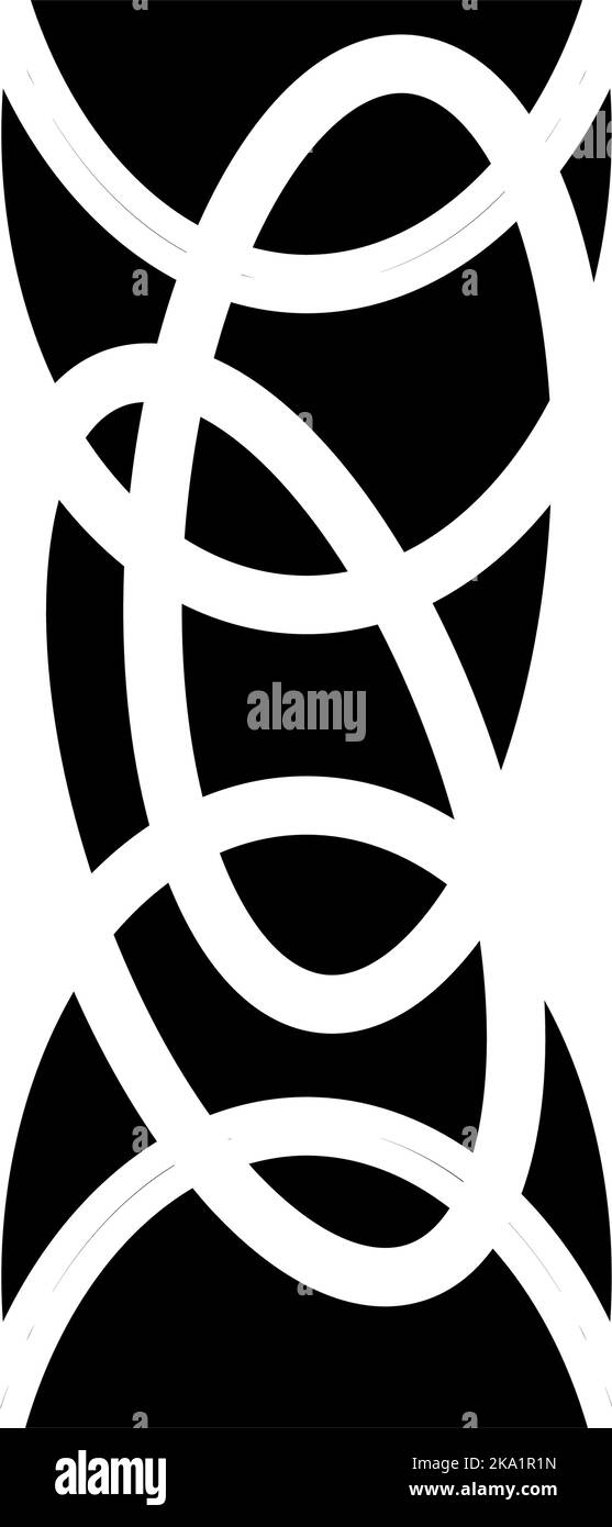 Gold rope chain necklace Stock Vector Images - Alamy