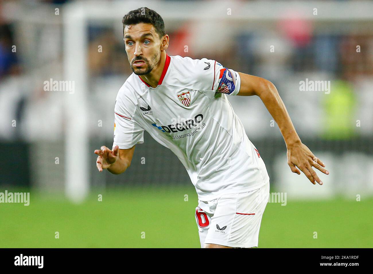 Jesus Navas of Sevilla FC during the La Liga match between Sevilla FC ...