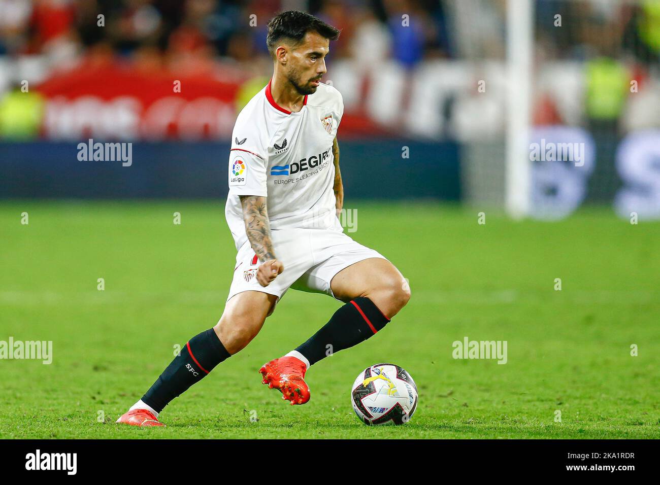 Jesus Joaquin Fernandez Suso of Sevilla FC during the La Liga match ...