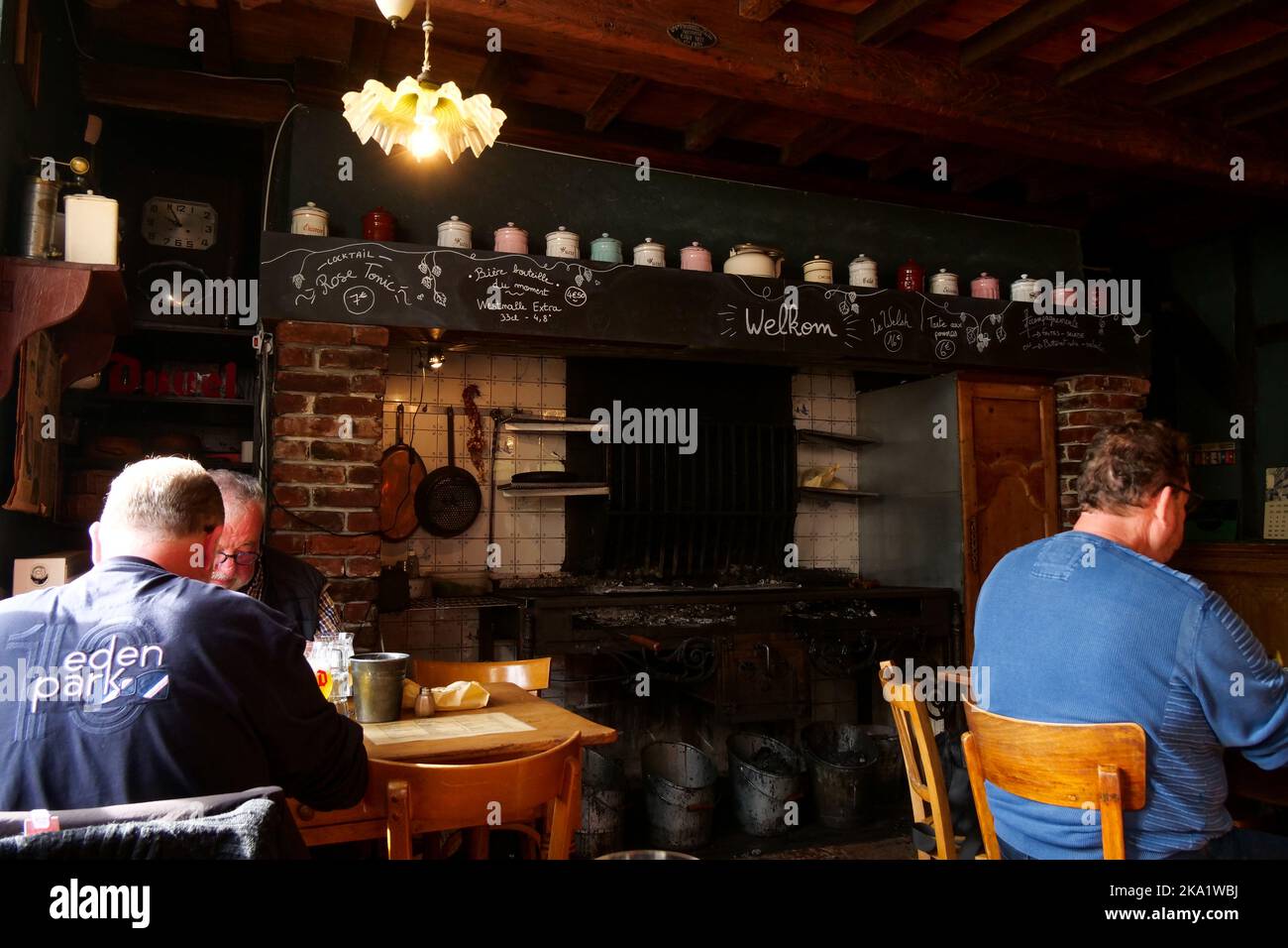 Estaminet, Hondeghem, Nord, Hauts-de-France, France Stock Photo - Alamy