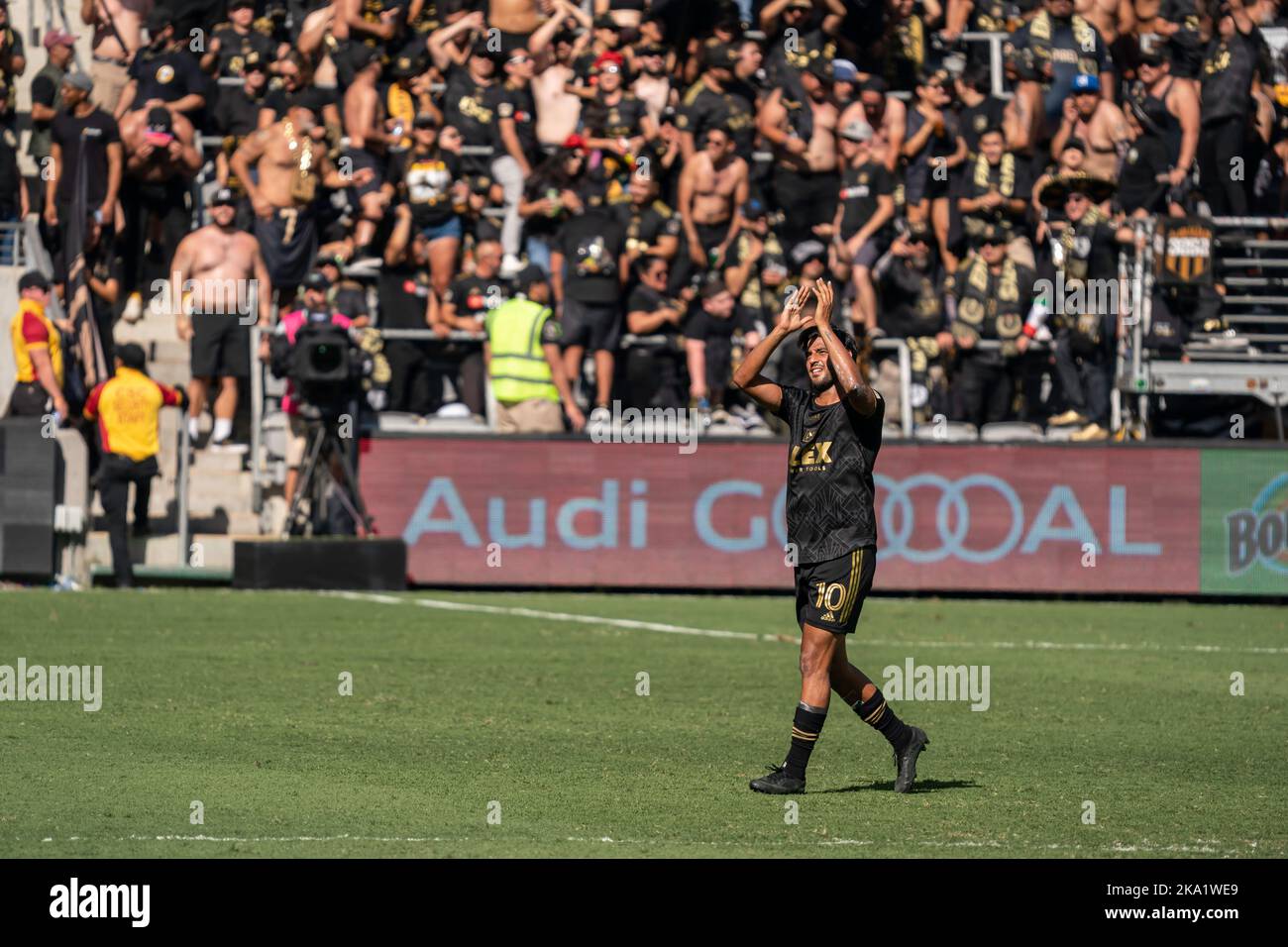 Los Angeles, United States. 30th Oct, 2022. Los Angeles FC forward ...