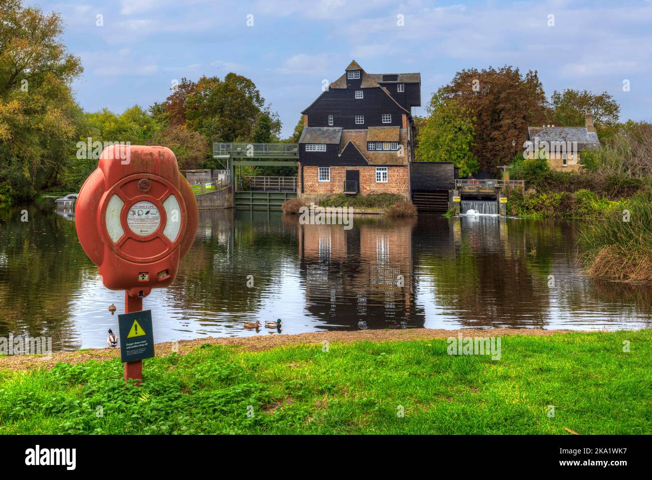 Houghton mill river ouse hi-res stock photography and images - Alamy