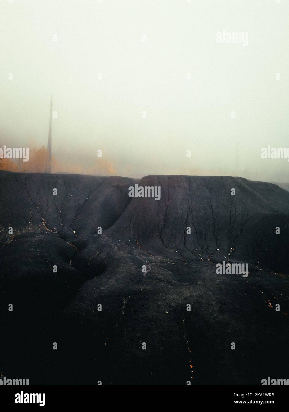 Aerial photo of moon landscape Stock Photo - Alamy