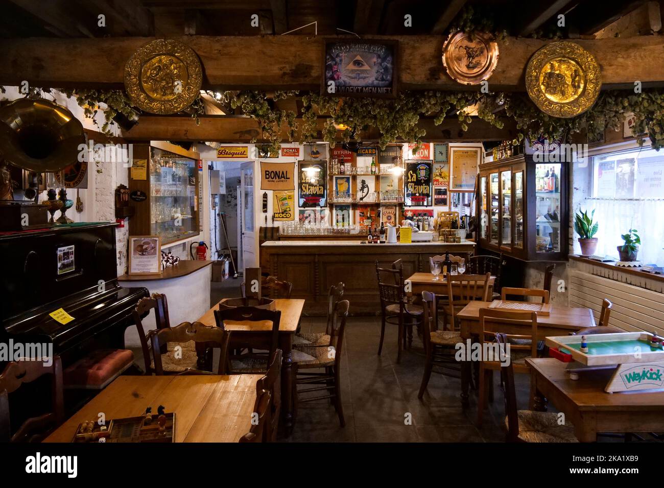 Estaminet, Museum of rural development, Steenwerck, Nord, Hauts-de ...