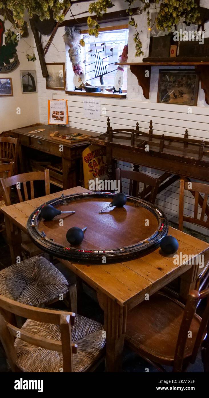 Estaminet, Museum of rural development, Steenwerck, Nord, Hauts-de ...