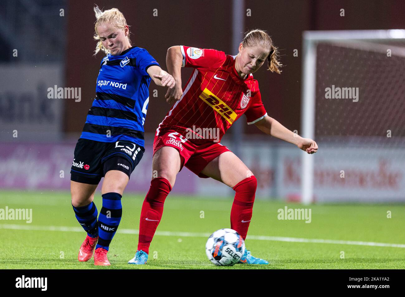 Koge, Denmark. 30th Oct, 2022. Emilia Asgeirsdottir (29) of FC ...