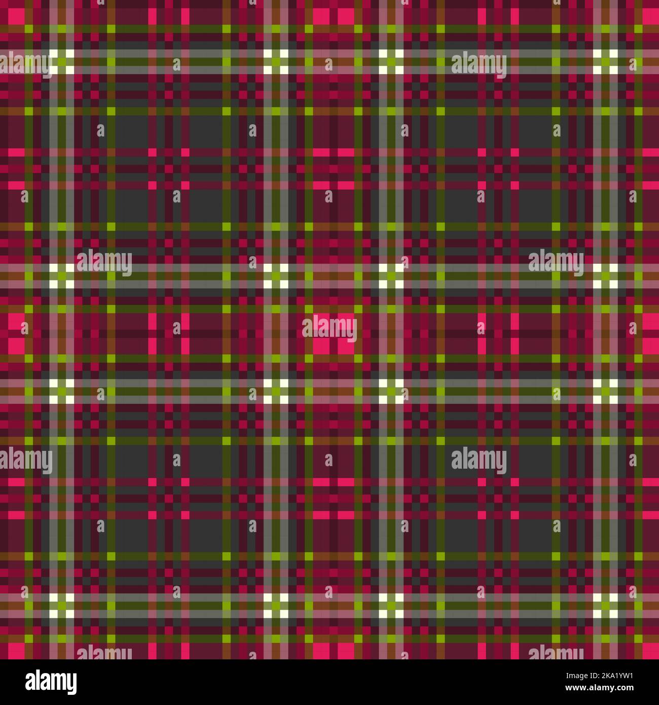 Decorative tartan geometric tiles pattern illustration Stock Vector ...